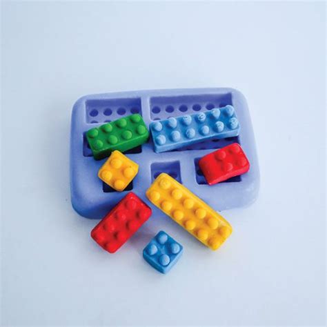 Lego Blocks Set 1 Silicone Mould Crystal Candy