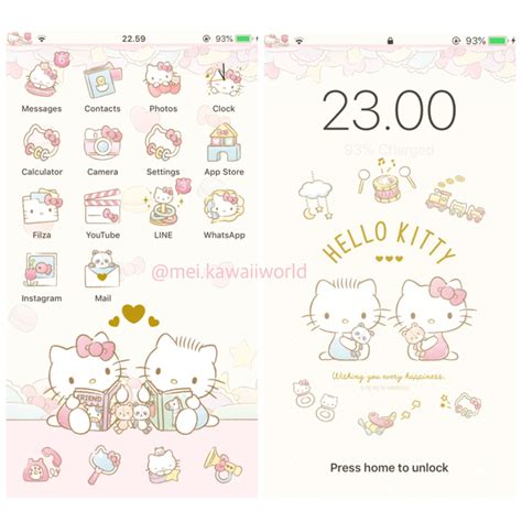 Hello Kitty Theme Iphone