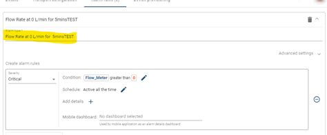 Rule Chain Alert With Timestamp Filter · Issue 8417 · Thingsboard
