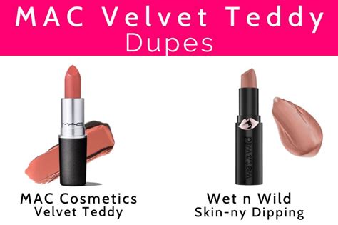 17 Best Mac Velvet Teddy Lipstick Dupes Drugstore And Cheap