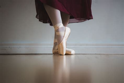 Pointe Shoes Laying Down