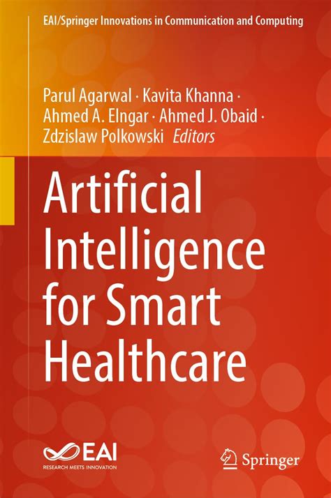 Artificial Intelligence For Smart Healthcare Eai Springer Innovations In Communication And