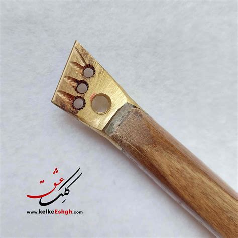 خوشنویسی خودکاری کلک عشق قلم فلزی خوشنویسی پارویی آرکان 20 میلی‌متر