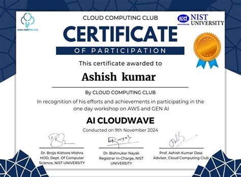 Cloudcomputing Aws Generativeai Learning Certification