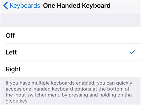 How To Use Iphone One Handed Keyboard Business Insider