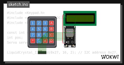 keypad copy wokwi esp32 stm32 arduino simulator