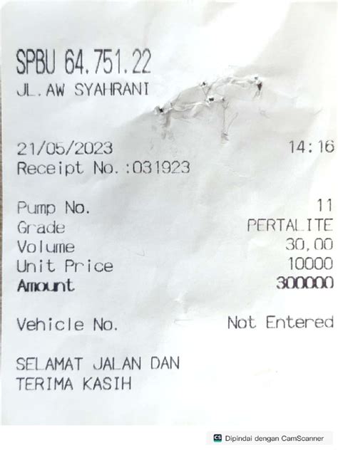 Pengajuan Claim Bensin Ga Dan Logistik Pdf