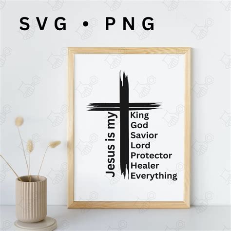 Jesus Is My Svg File Religious Svg Religious Saying Svg Saying