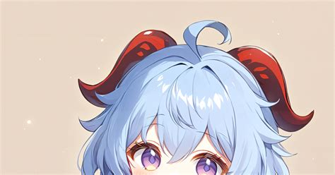 甘雨 甘雨 小熊貓のイラスト Pixiv