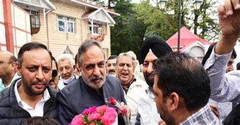 Himachal Election 2022 कांग्रेस पर ही बरसे आनंद शर्मा पार्टी पर लगाया