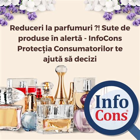 Reduceri la parfumuri Sute de produse în alertă InfoCons Protecția