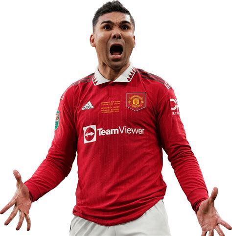 Casemiro Manchester United Football Render Footyrenders