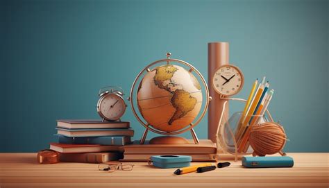 Premium AI Image World Teacher S Day Design With Minimal Objects