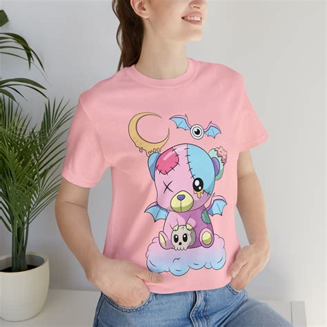 Creepy Cute Pastel Goth Kawaii Teddy Stylish And Unique Etsy
