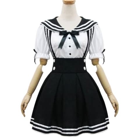 Cos Storewomens Navy Sailor School Girl Uniform Dress Japanese Anime