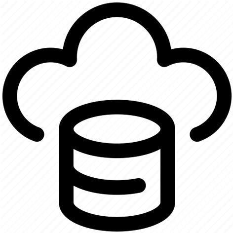 Data Database Server Network Storage Cloud Computing Icon Download On Iconfinder