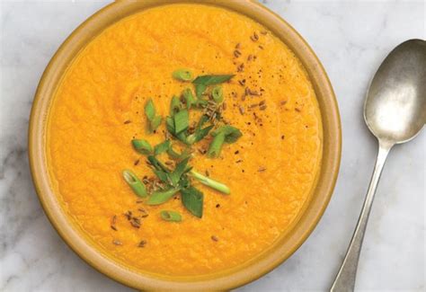 Spicy Carrot Bean And Lemon Soup Recipe Healthy Soup Ideas