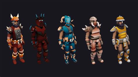 Low Poly Rpg Characters Bundle