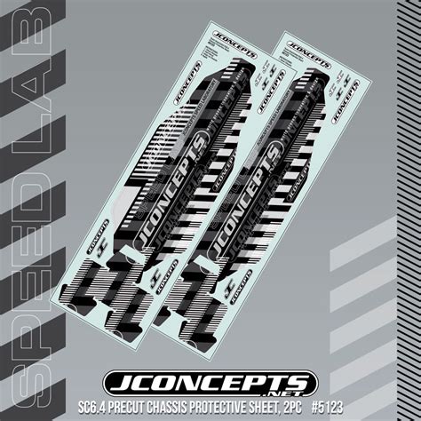 JConcepts New Release SC6 4 Chassis Protective Sheet JConcepts Blog