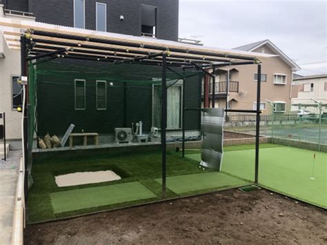 ゴルフ練習場施工例