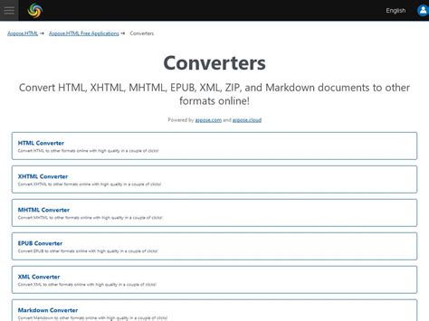 aspose converters alternatives and similar sites and apps alternativeto