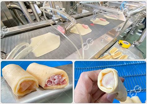 Automatic Lumpiang Togue Machine Sold To Indonesia Spring Roll