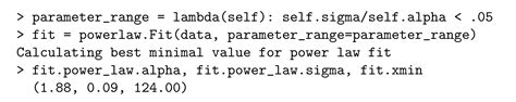Powerlaw:用于分析幂律分布的python库powerlaw Python Csdn博客 Powerlaw:用于分析幂律分布的python库powerlaw Python Csdn博客