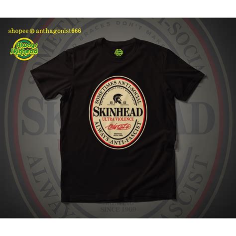 Skinhead Ultra Violence Always Skinhead Collection 100 Cotton