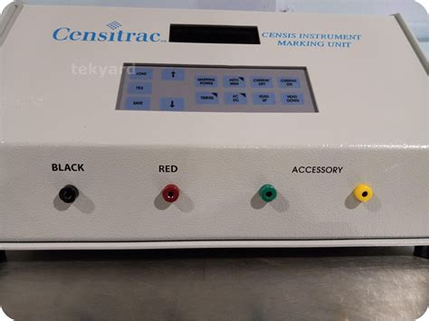 Used Censitrac Censis Instrument Marking Unit Lab General For Sale