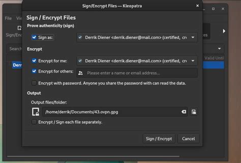 Encrypt Files On Linux The Easy Way With Kleopatra Addictive Tips Guide