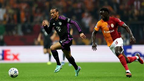 Dávinson Sánchez sufrió dura caída del Galatasaray ante el Bayern