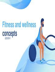 LESSON-1-FITNESS-AND-WELLBEING 1 .pdf - Fitness and wellness concepts LESSON 1 01 Dimensions of ...