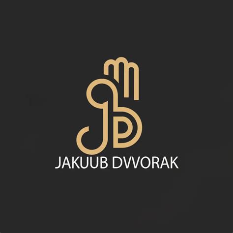 Logo Design For Jakub Dvorak Handmade And Minimalistic With Clear