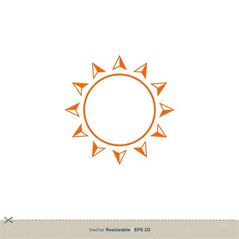 Círculo Seta ícone Vetor Logotipo Modelo Ilustração Design Vetor Eps 10 Vetor Premium