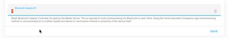 Matter Pairingcommissioning Hints Matterthread Home Assistant