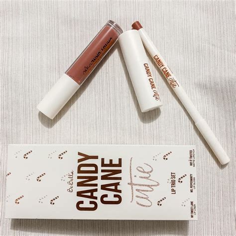 Holiday Candy Cane Cutie Lip Trio Candy Cane Cutie Depop