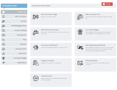 Curricula Settings Schoox Support Center