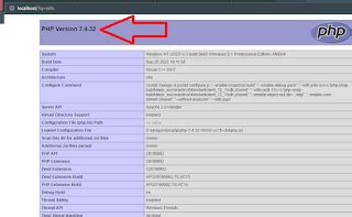 Cara Mudah Ganti Versi PHP Pada Laragon