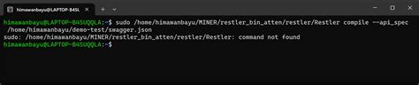Running MINER On WSL Issue 4 Puppet Meteor MINER GitHub