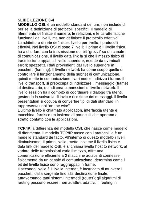 Possibili Domande Aperte Informatica Docsity