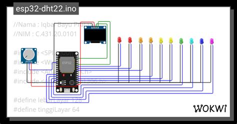 Uas Sistem Mikrokontoller A Sore Copy Wokwi Esp32 Stm32 Arduino Simulator