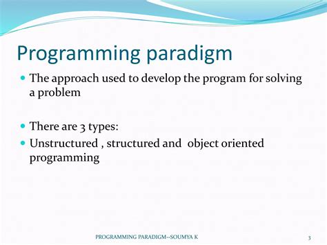 Programming Paradigm Ppt