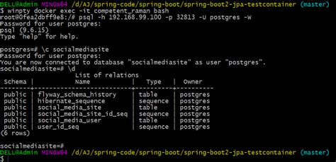 Integration Testing Using Testcontainers In A Spring Boot 2 Jpa Application Memoirs Of A