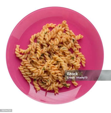 흰색 배경에 고립 된 접시에 파스타 딜과 토마토 소스파스타 0명에 대한 스톡 사진 및 기타 이미지 0명 건강한 식생활