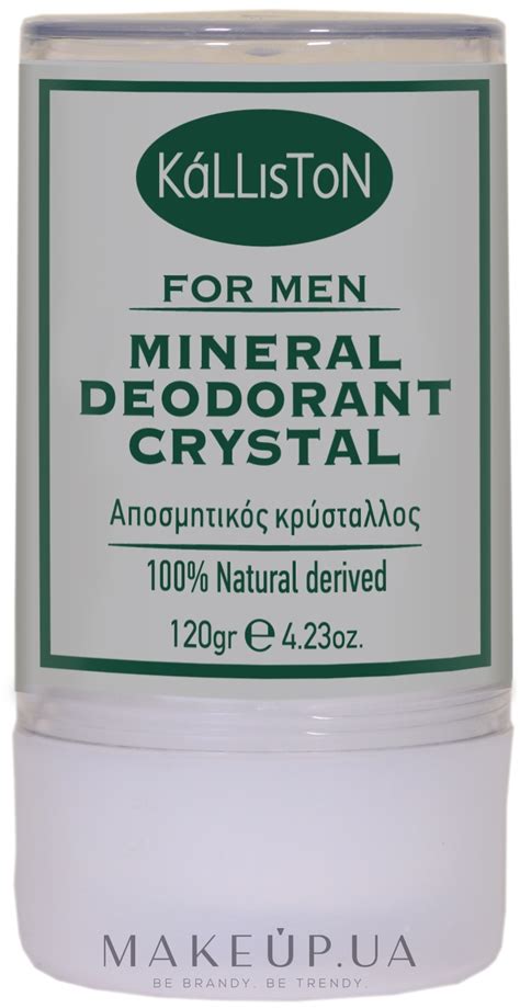 Kalliston Mineral Deodorant Crystal For Men - Кристальный дезодорант ...