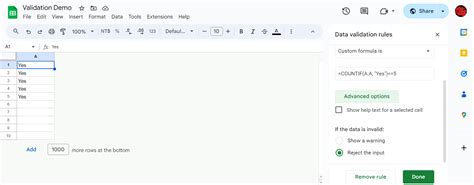How Can I Limit The Number Of Dropdown Entries In A Column In Google Sheets Stack Overflow