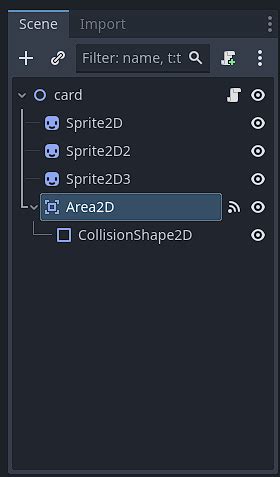 Card Game How To Drag And Drop Complex Objects With Multilayered Textures And Text In Godot