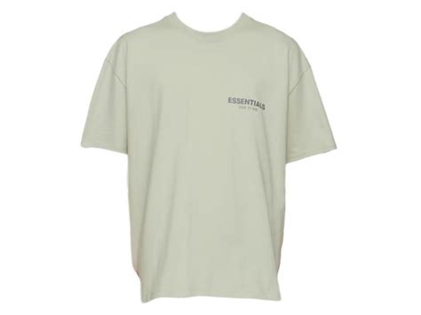 Fear Of God Essentials Ssense Exclusive Jersey T Shirt Concrete