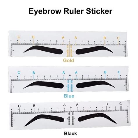 Brand Name EarbardyType Tattoo AccesoriesMaterial Sticker RulerModel