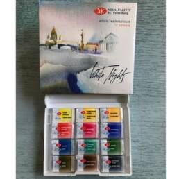 Akvarelové farby Neva Palette 12 ks ABC Creative Art